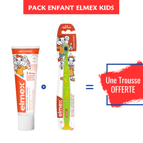 ELMEX PACK ELMEX KIDS 3/6ANS sur Mapara.ma